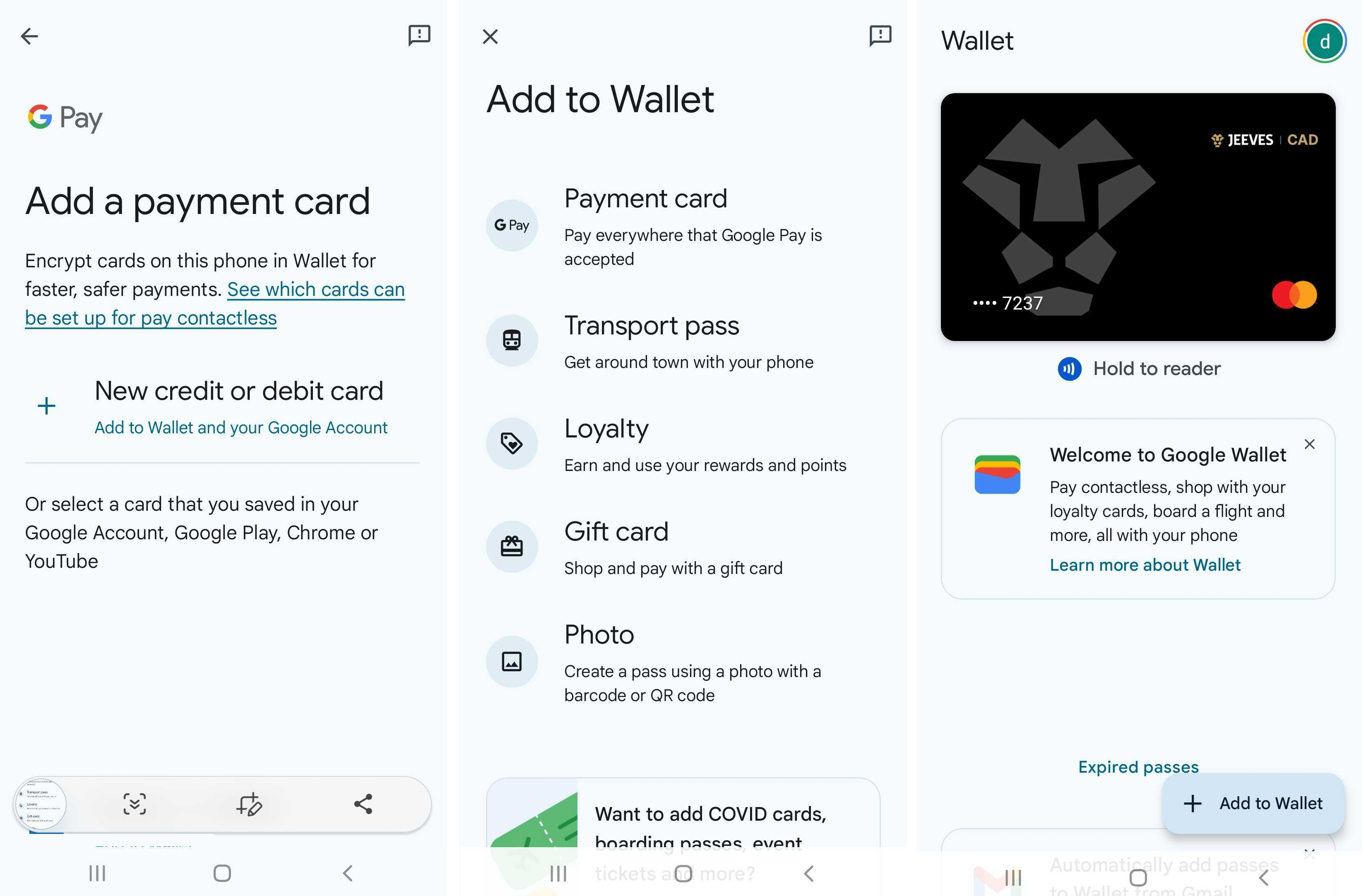 Adding your Jeeves cards to your digital wallets (US & Canada) – Jeeves