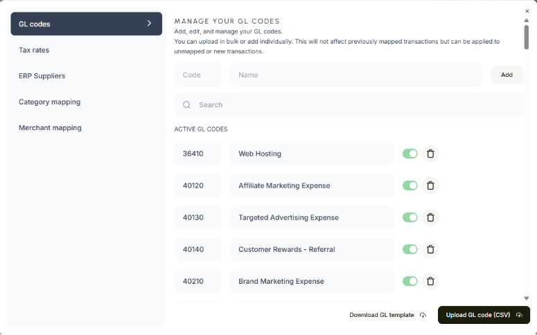 Accounting Tab Guide – Jeeves